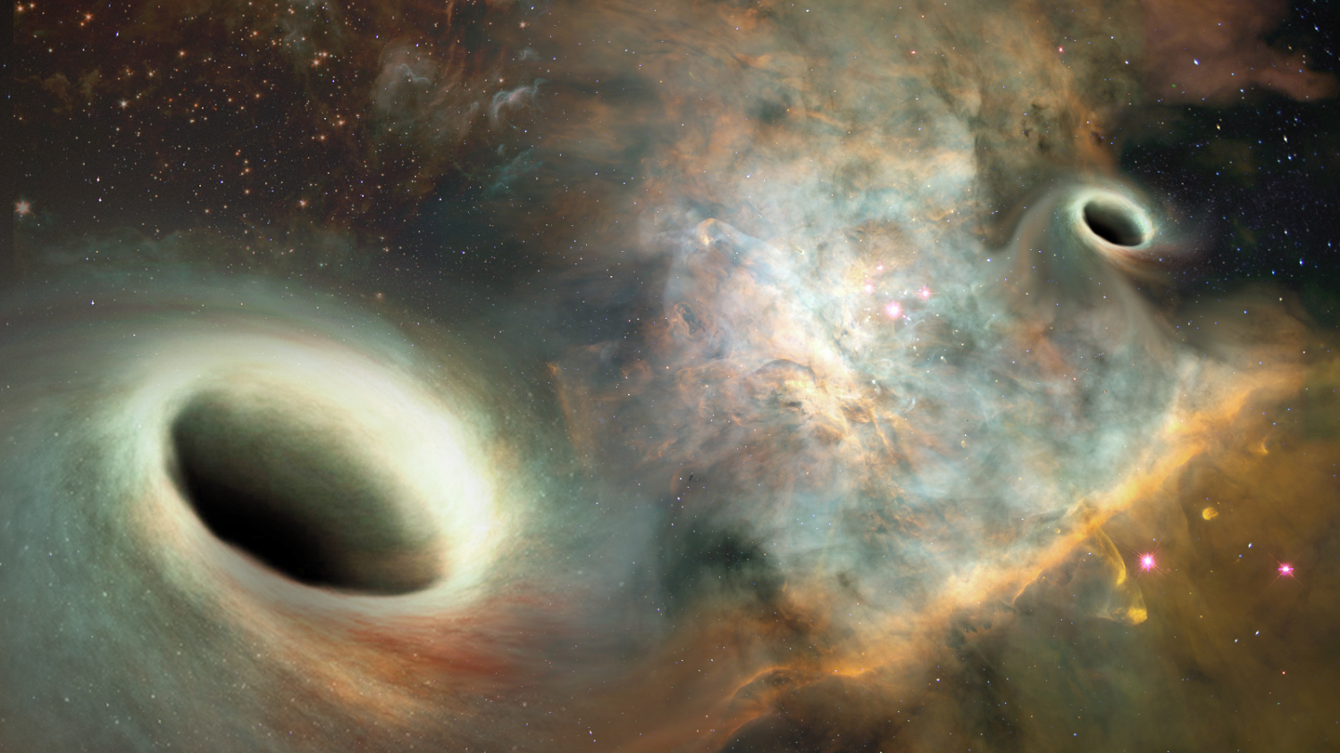 Cosmic Dance: Astronomers Discover Two Supermassive Black Holes ... Cosmic Dance: Astronomers Discover Two Supermassive Black Holes ...
