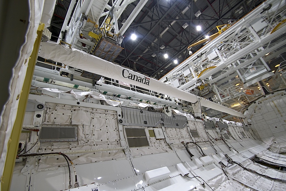 Space Shuttle Control Arm