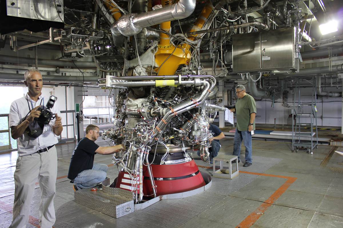 Final J-2X Test-Fire Conducted at A-1 Test Stand, NASA / Aerojet ...