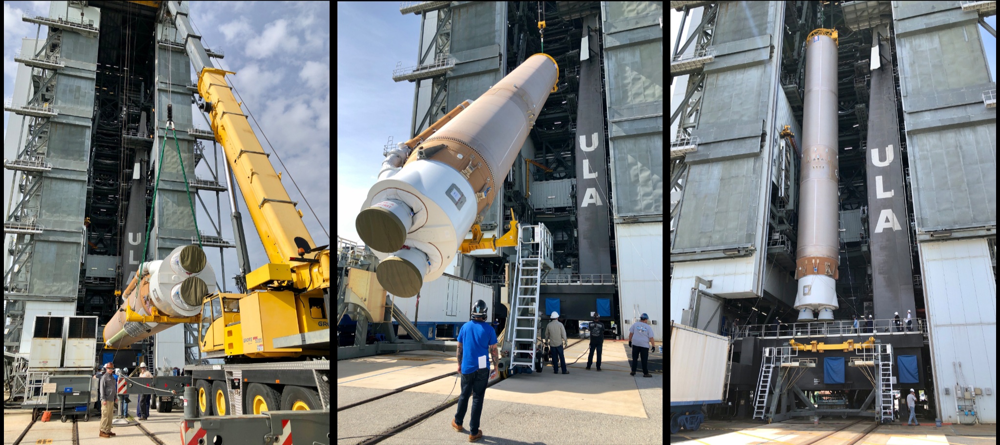 ULA Begins Stacking Atlas V for Boeing’s Starliner OFT-2 Launch, as ...