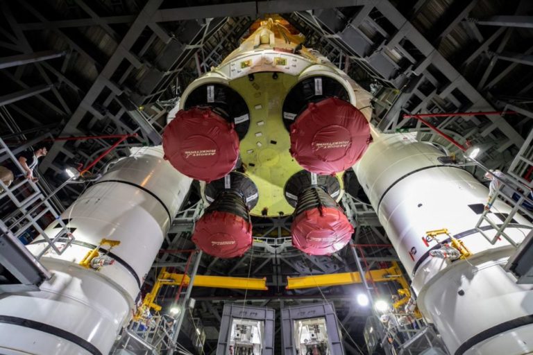 LVSA Added to Artemis-1 Stack, As SLS Big Build Continues « AmericaSpace
