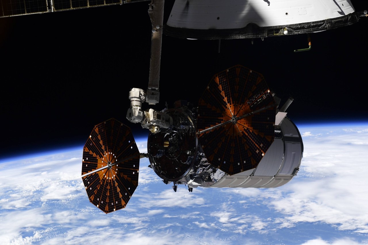 Cygnus Connected To Space Station