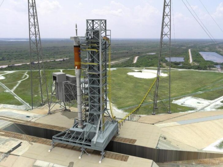 NASA Tests Mobile Launcher’s Slidewire Baskets - AmericaSpace